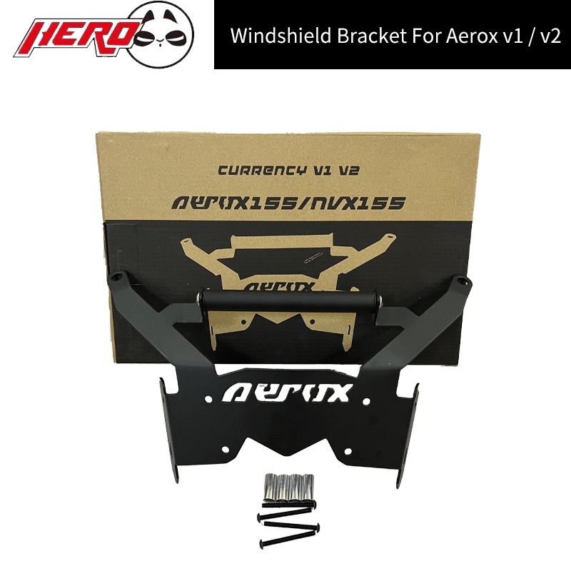 Motorcycle Aerox V1 V2 Visor Bracket Windshield / Side Mirror Bracket ... Motorcycle Aerox V1 V2 Visor Bracket Windshield / Side Mirror Bracket ...