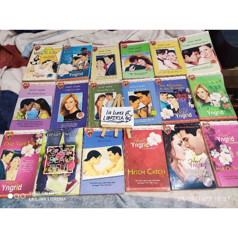 PHR Heart Yngrid - C Precious Hearts Romances TAGALOG POCKETBOOK (Sold ...