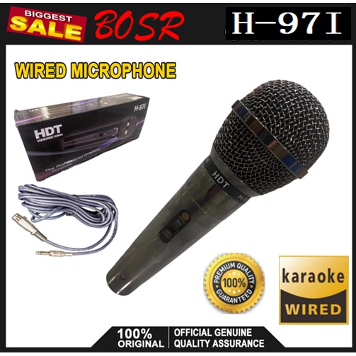 【In Stock】H-97i HDT Heavy Duty Professional Dynamic Microphone | Shopee ...