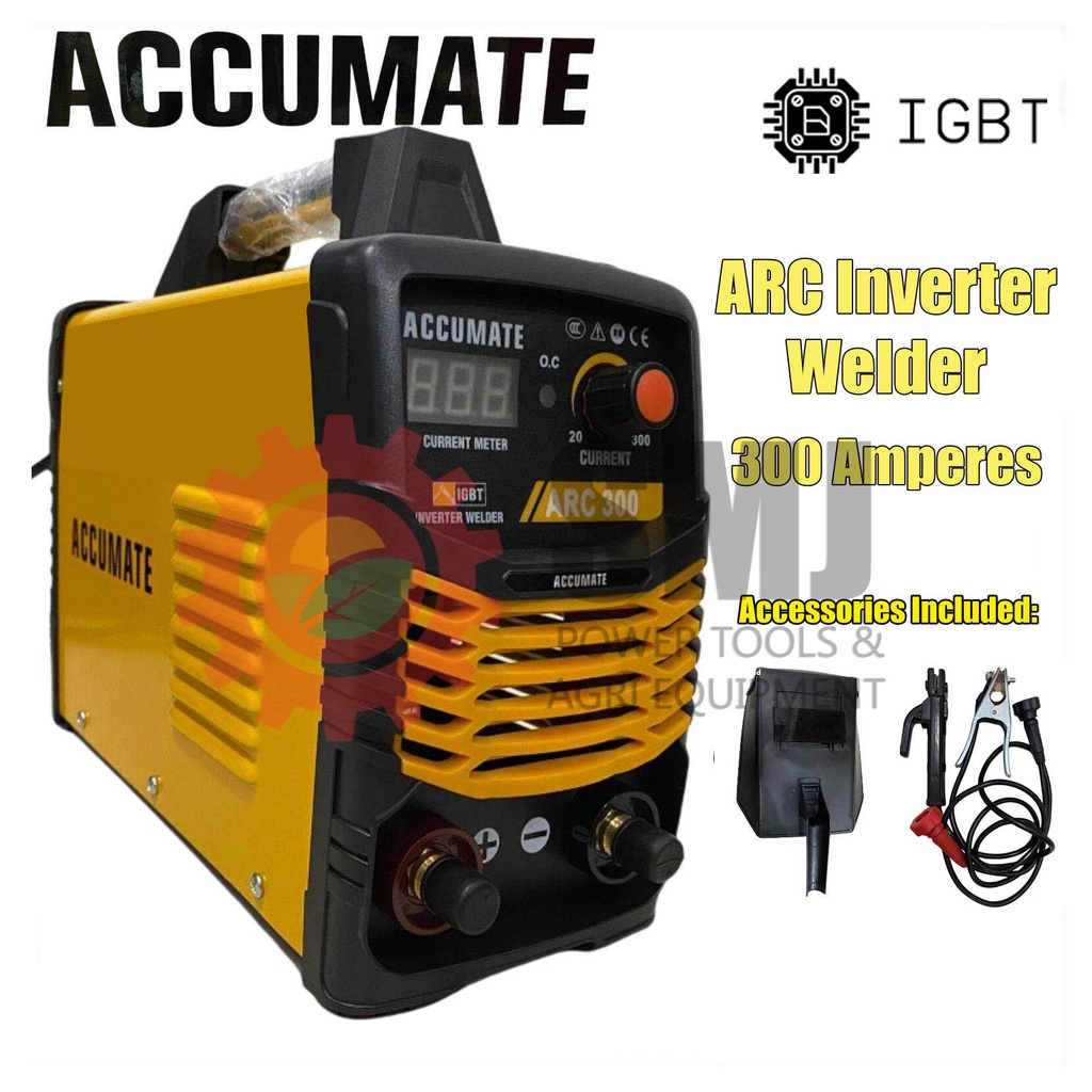 Accumate Arc Inverter Welding Machine 300 Amperes JAPAN QUALITY ...