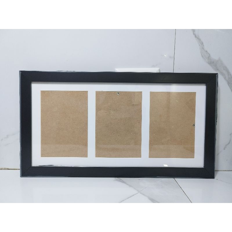 3in1 Picture frame 5r size and 4r size with glass ready to hang ...