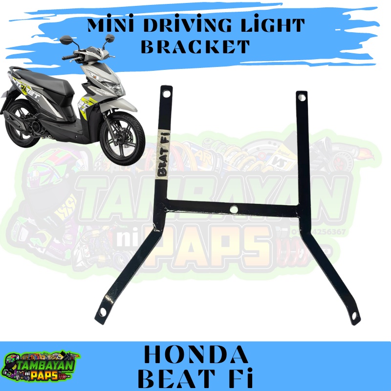 MOTORCYCLE BRACKET HONDA BEAT Fi LED Light Bracket For Mini Driving ...