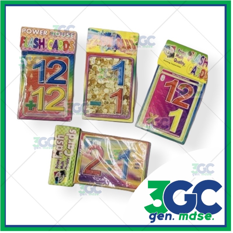 3GC Number Nuggets: Mini Math Flashcards for Little Learners | Shopee ...