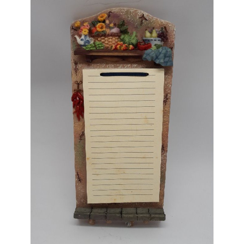 POLY STONE MEMO PAD WALL HANGER DECOR | Shopee Philippines