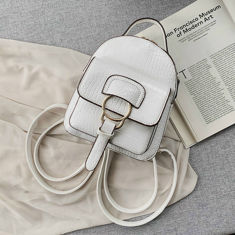 Young, DYNAMIC SNAKE SKIN GLOSSY BACKPACK | Shopee Philippines