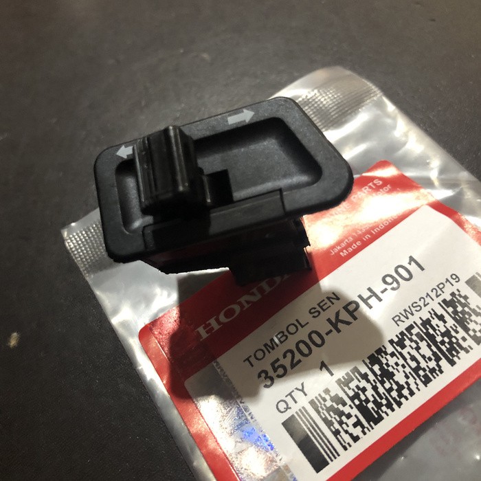 TOMBOL Switch Button Turn Signal Switch Sen Karisma Supra x 125 Fit New ...