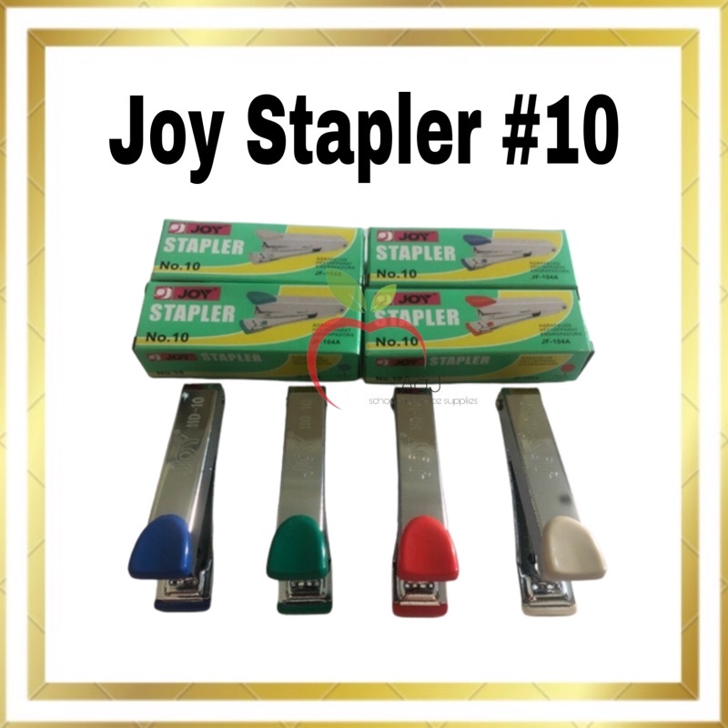 Stapler #10 stapler JOY | Shopee Philippines