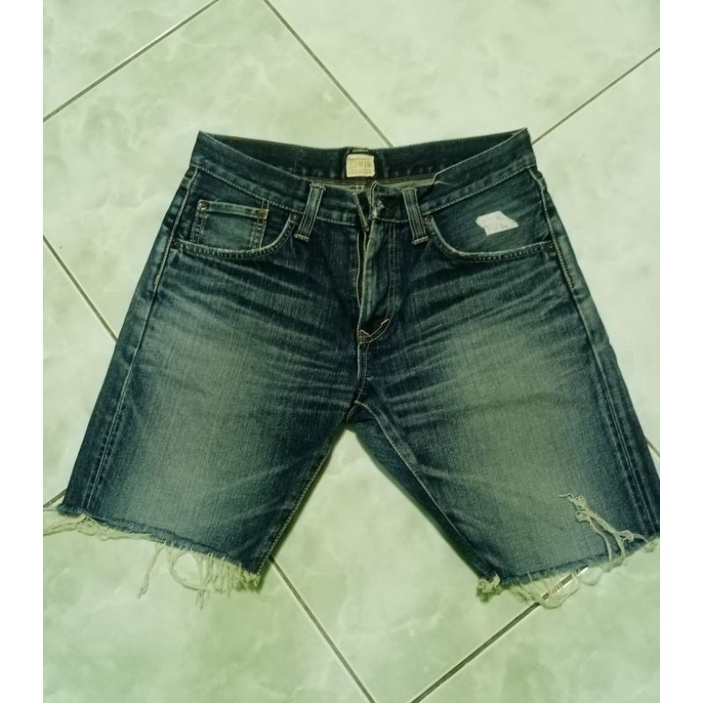 Edwin Denim shorts. jnc9drh5 | Shopee Philippines