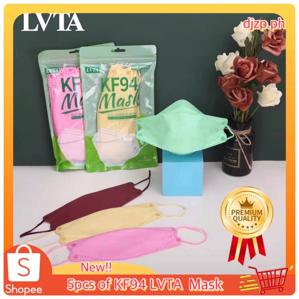 KF94 Anti-fog,anti-dusk face mask plain face mask 5pcs per pack ...