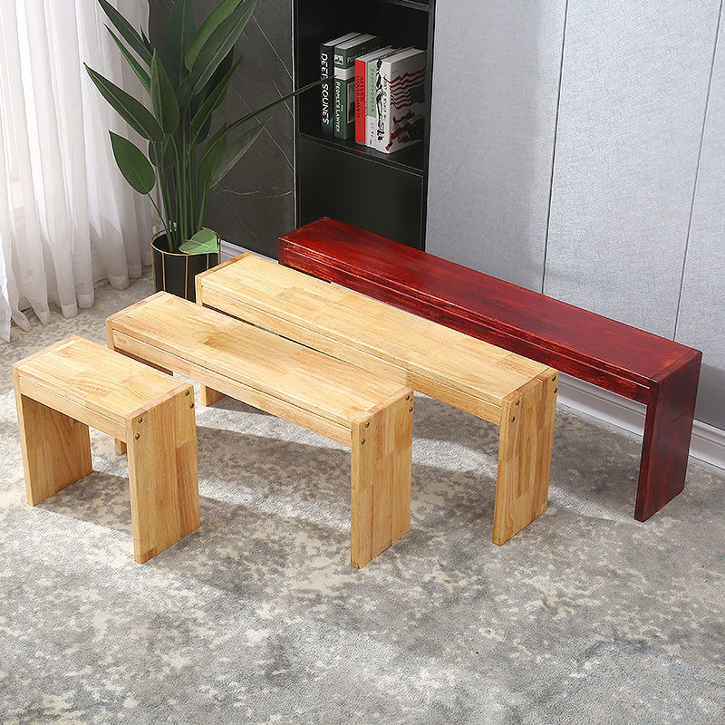 Nordic solid wood entrance stool wear shoe stool bedside bed end stool ...
