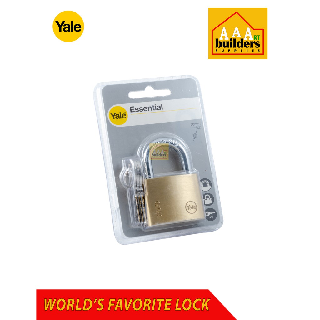 Yale Essential Padlock 40mm/50mm | Shopee Philippines