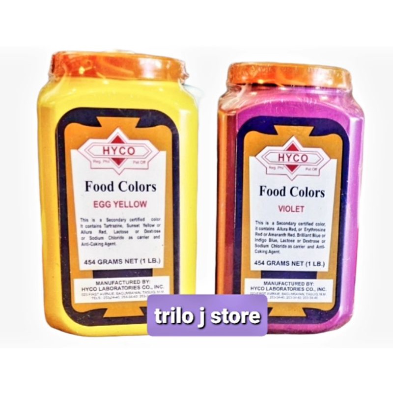 HYCO FOOD COLOR 454g (TRILO_J_STORE) | Shopee Philippines