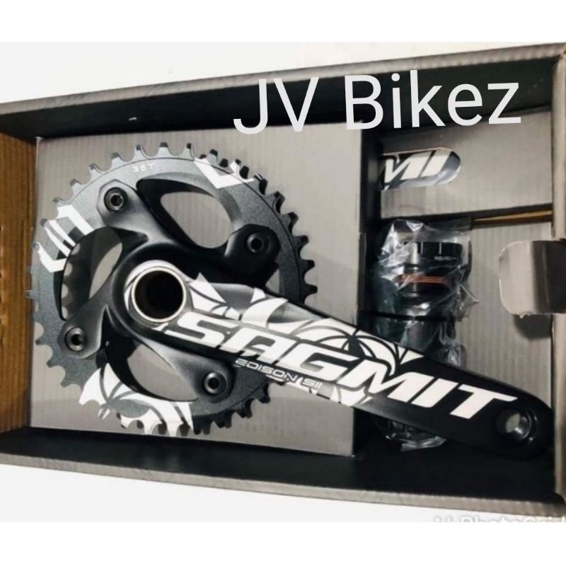SAGMIT EDISON 105 CRANKSET 11 speed 104 BCD 26 - 38T 170mm | Shopee ...