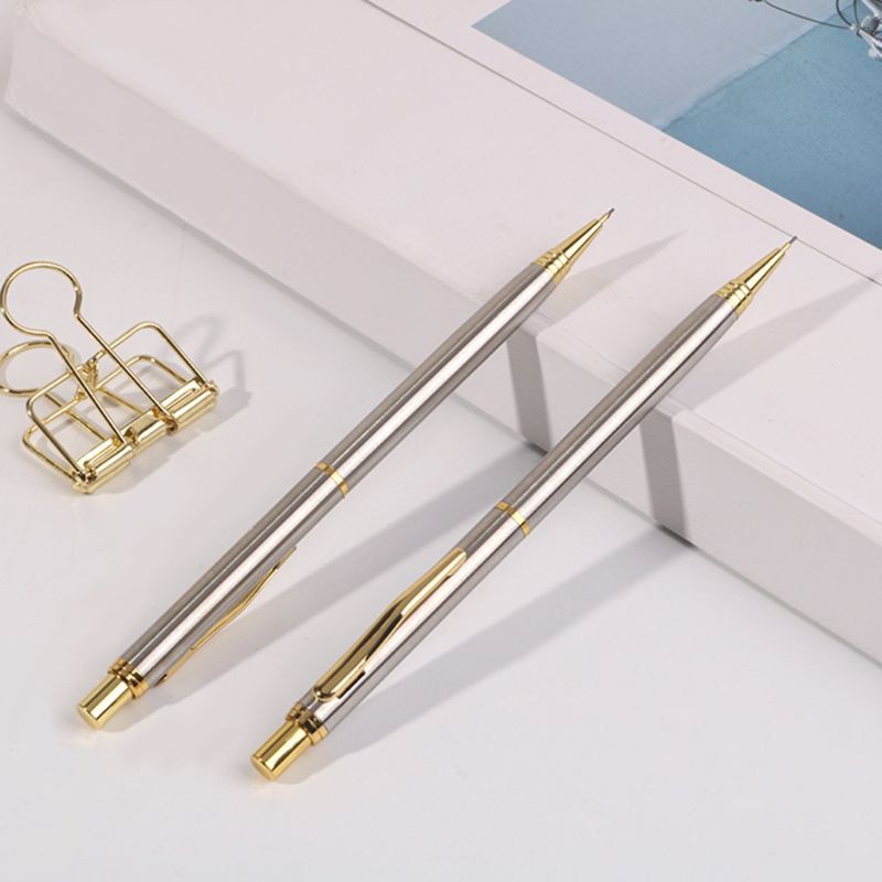 0.5mm Commercial Metal Mechanical Pencil Automatic Pens Writing Drawing ...