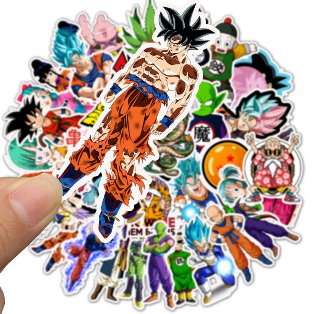 Dragon Ball Sticker - Waterproof Dragon Ball 7 decal Sticker for car ...