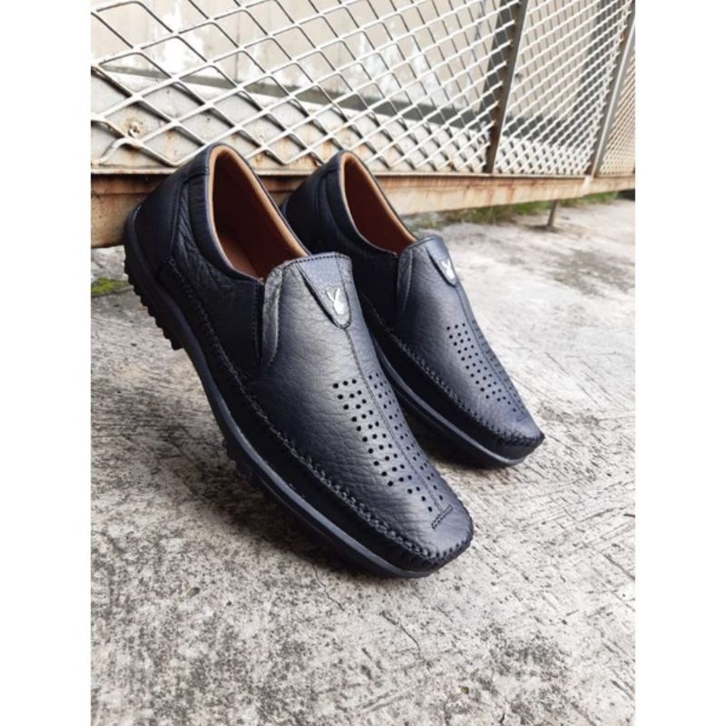 100% ORIGINAL PLAYBOY Shoes PANTOFEL Skin Work Men FORMAL CASUAL Office ...