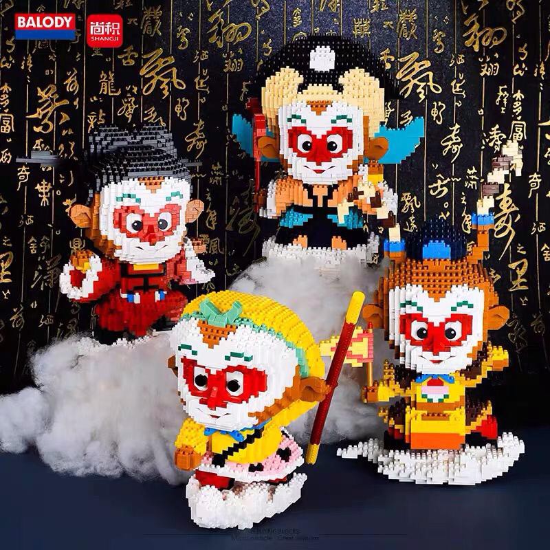 BALODY THE MONKEY KING CHARACTERS BUILDING BLOCKS | Shopee Philippines