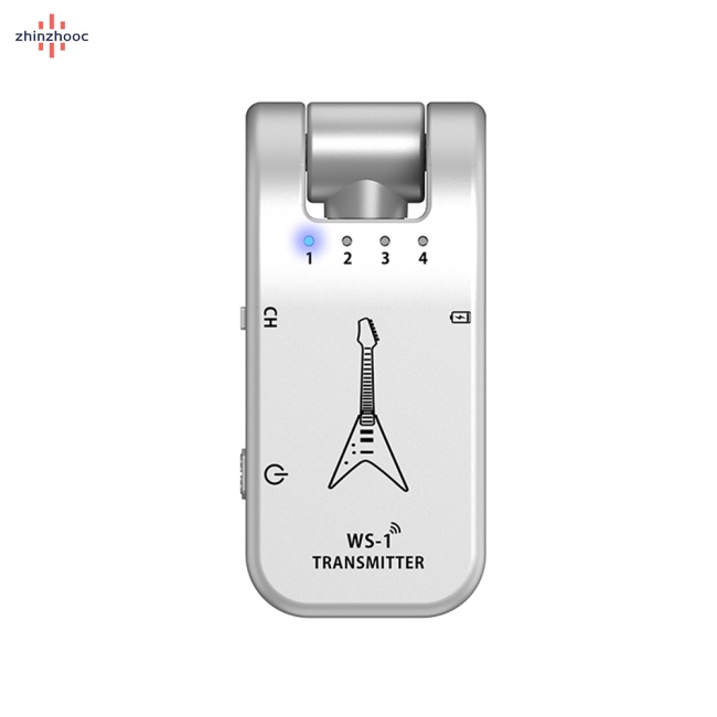 vip Guitar Wireless Transmitter Receiver 4 Channels 2.4GHz Electric ...