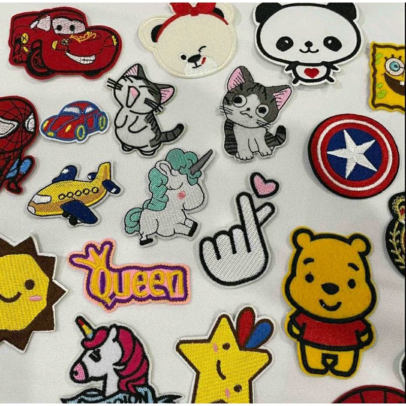 DIY Iron On Patches Collection (Per Piece) | Shopee Philippines