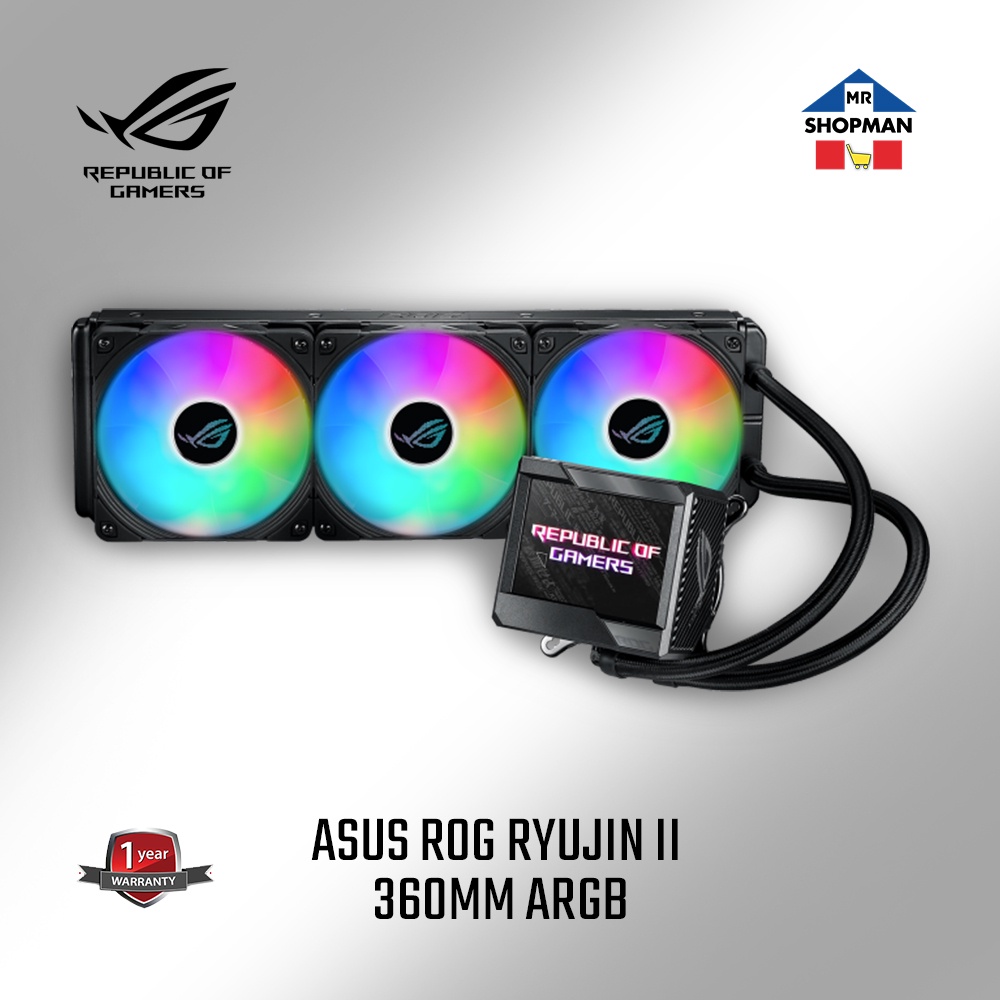 ASUS ROG RYUJIN II 360mm / 240mm ARGB/Non ARGB Liquid Cooling AIO ...