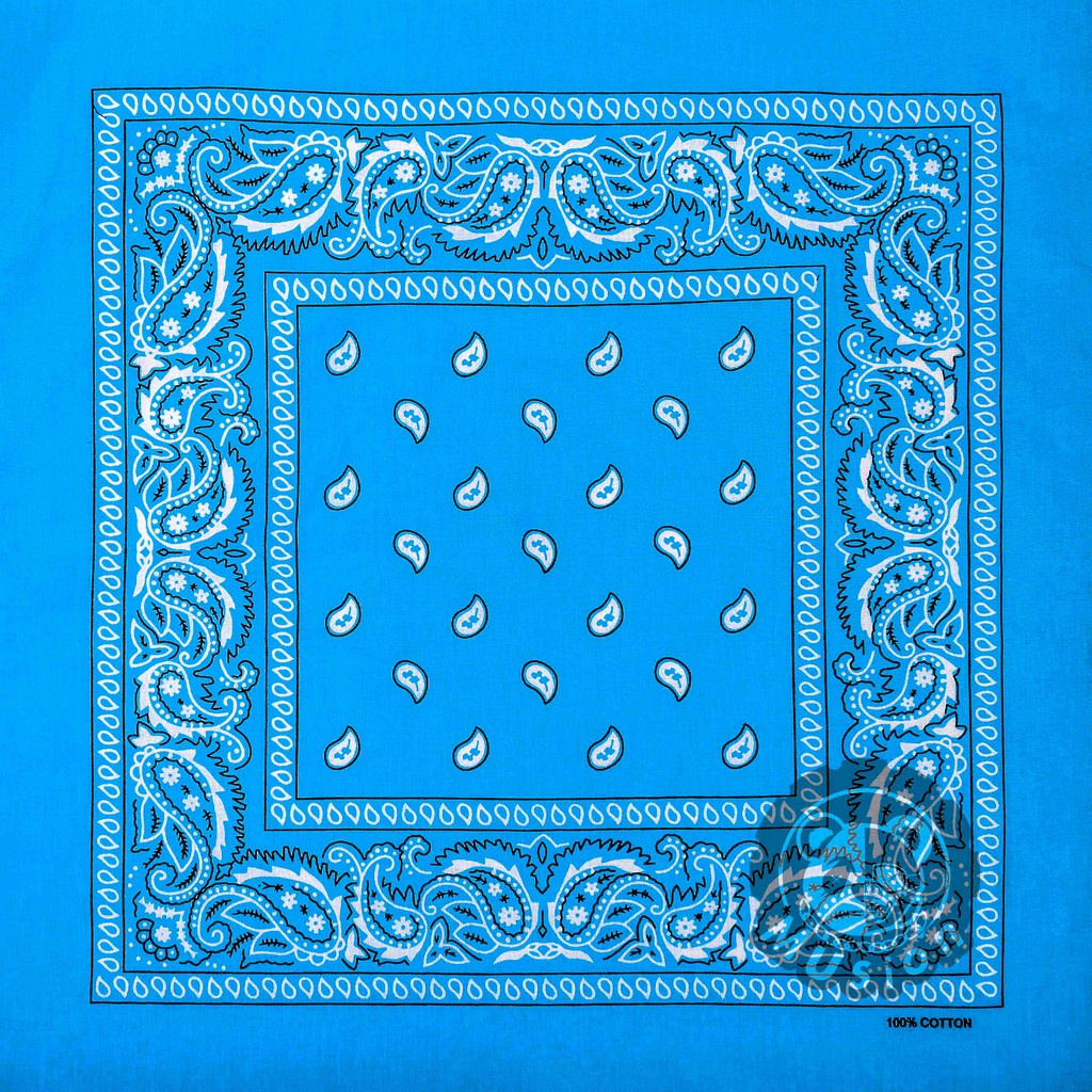 Musion Bandana Panyo 100% Cotton Fashion Hip Hop Classic Paisley ...