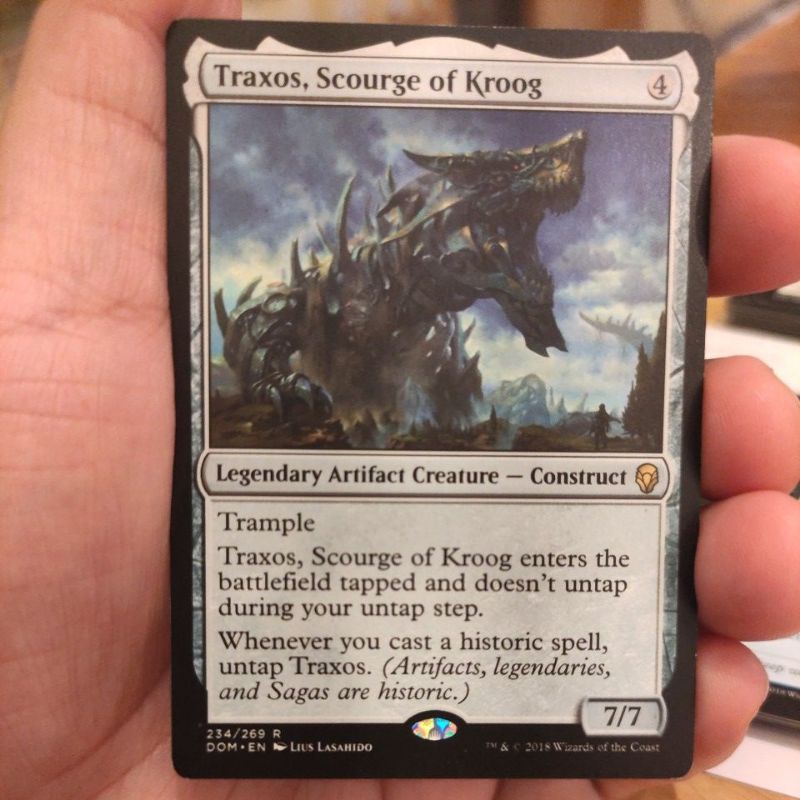 MTG Traxos Scourge of kroog DOM | Shopee Philippines