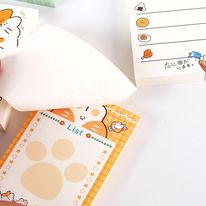 Cute cartoon sticky notes (100 sheets) | Shopee Philippines