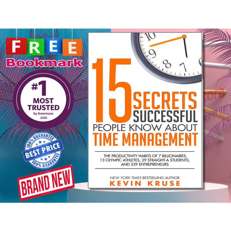 15 Secrets Successful People Know About Time Management | Shopee ...