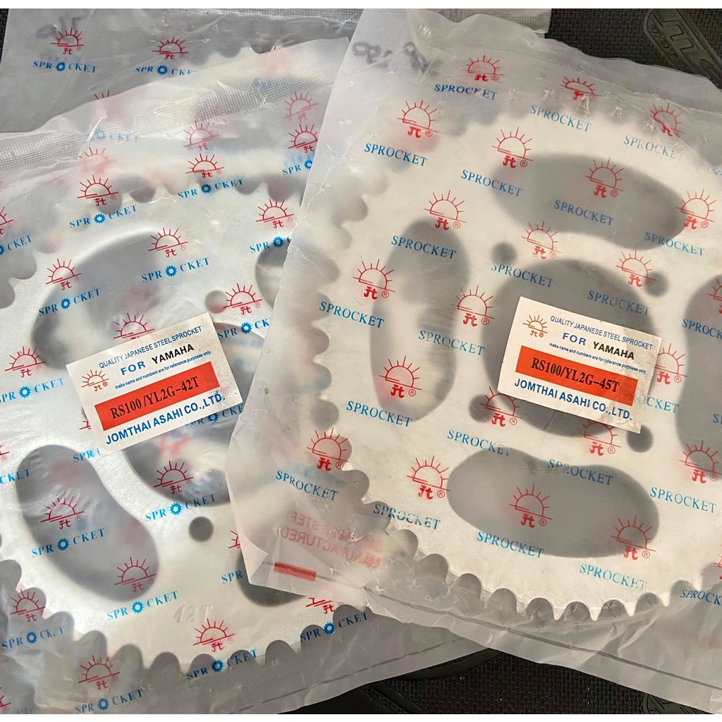 RS 100, YL2, STX Rear Sprocket- Sun Brand Heavy Duty | Shopee Philippines