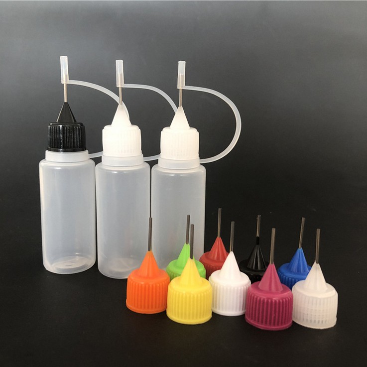 5/10/15ml/30/50ml Plastic Pet Bottle Needle Precision Tip Bottles Empty ...