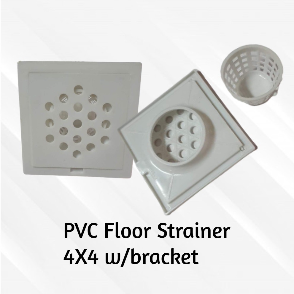 WPT-5013 1 Pcs PVC Floor Strainer 4X4 W/Bracket | Shopee Philippines