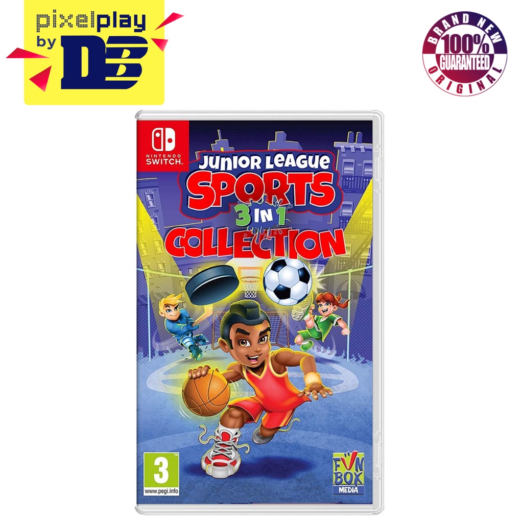 Nintendo Switch Junior League Sports 3 - In - 1 Collection Eu | Shopee ...