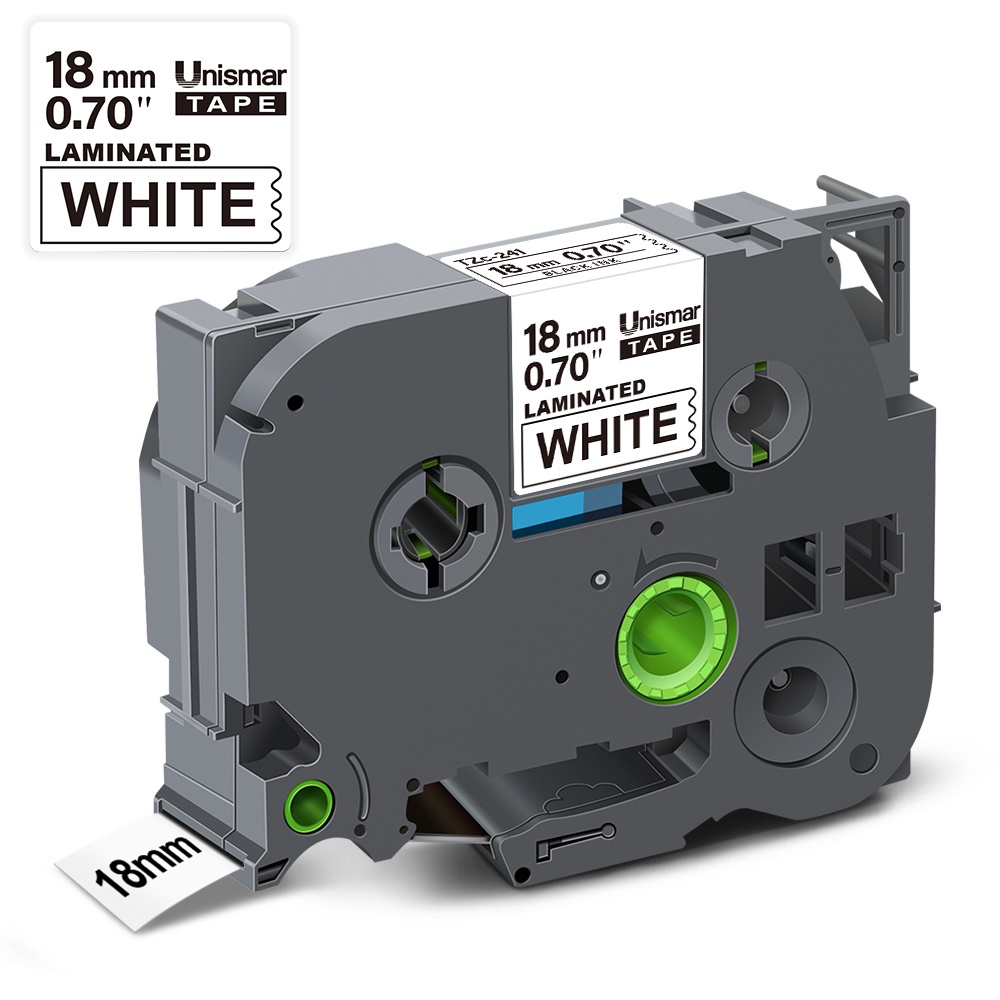 18mm Laminated Tape Compatible Brother TZe Tape TZE241 TZE141 TZE641 ...