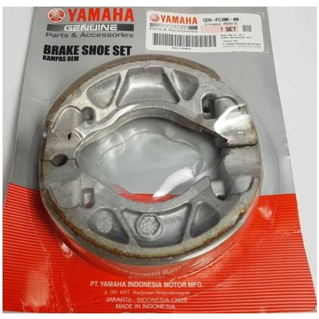 Yamaha Genuine Brake Shoe w/ or without Spring - Yamaha Mio i 125 M3 ...