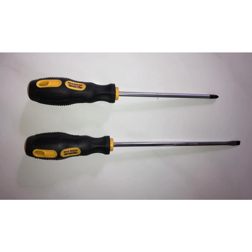 SCREW DRIVER PROFESSIONAL TOOLS 2PCS. PHILIP AND FLAT | Shopee Philippines