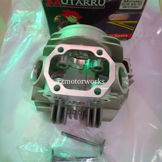 motorcycle racing Cylinder head xrm 110/wave110/wave100 24x28 big valve ...