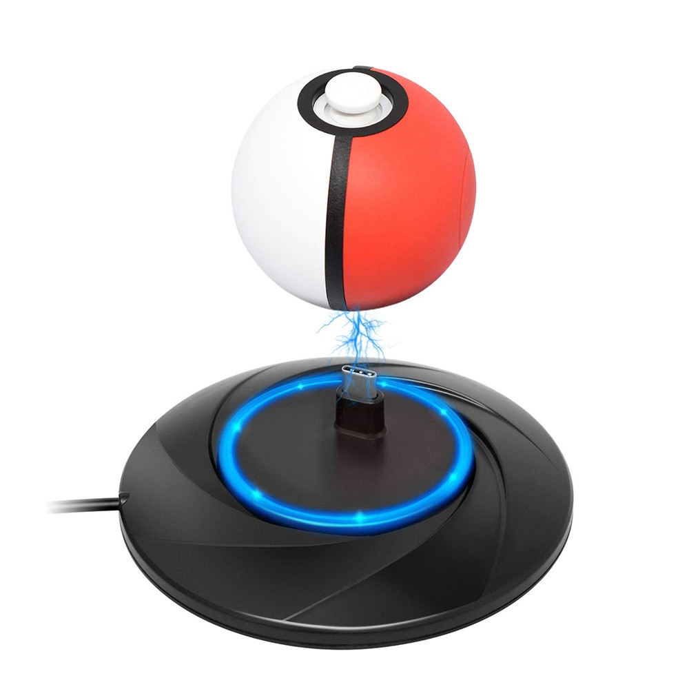 Charger For Pokeball Plus Charging Dock For Poke Ball LED USB Type C ...