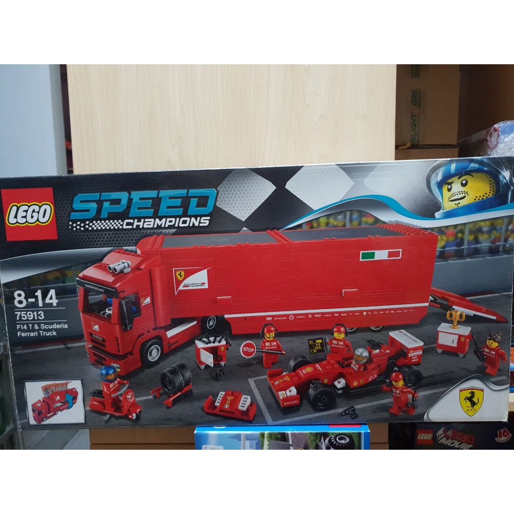 Lego Speed Champion 75913 F14 T & Scuderia Ferrari Truck (Used set ...