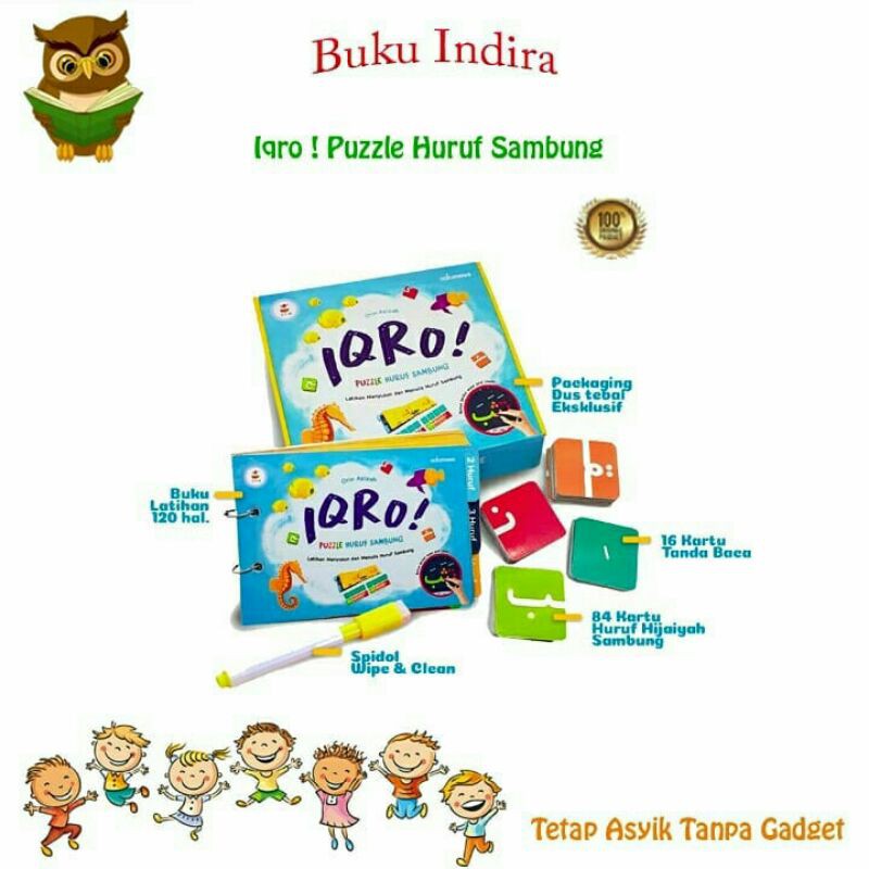 Iqro! Connecting Letter Puzzle by Salam Kids | Shopee Philippines