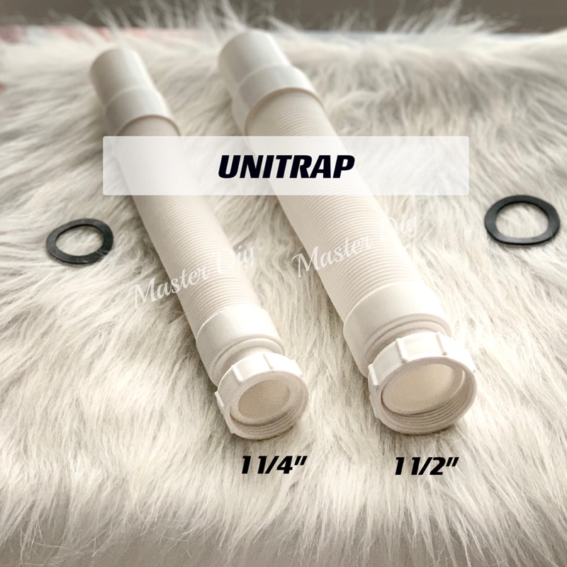 !! FLEXIBLE HOSE UNI TRAP BASIN & SINK WASTE DRAIN 1 1/2”/ 1 1/4 ...