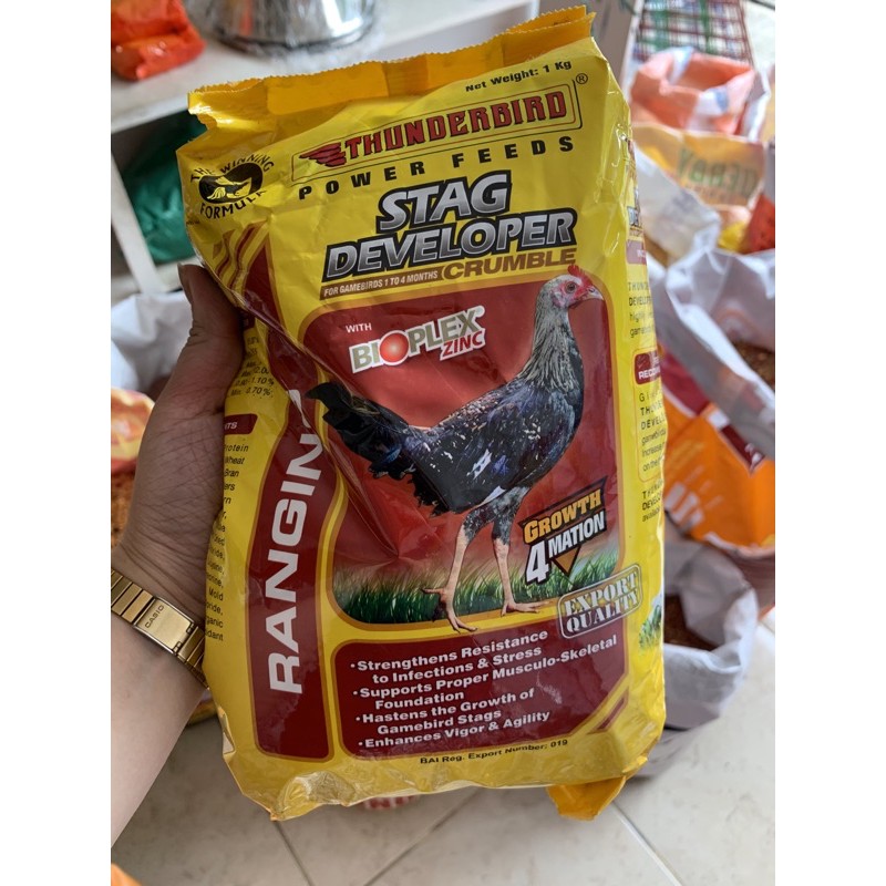 THUNDERBIRD 1kg - Baby Stag Booster, Enertone, Stag Developer, Stage ...