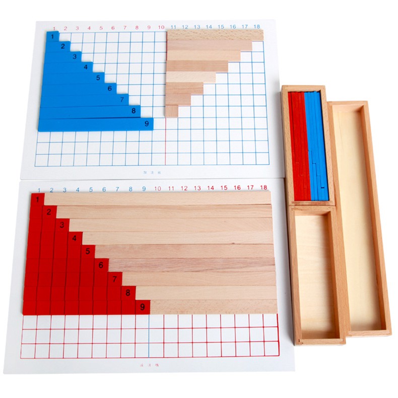 Montessori Teaching Materials - Addition and Subtraction Calculations ...