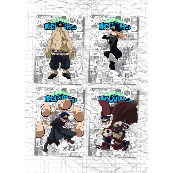 Shiketsu High School & The Big 3 Poster (Laminated) | Shopee Philippines