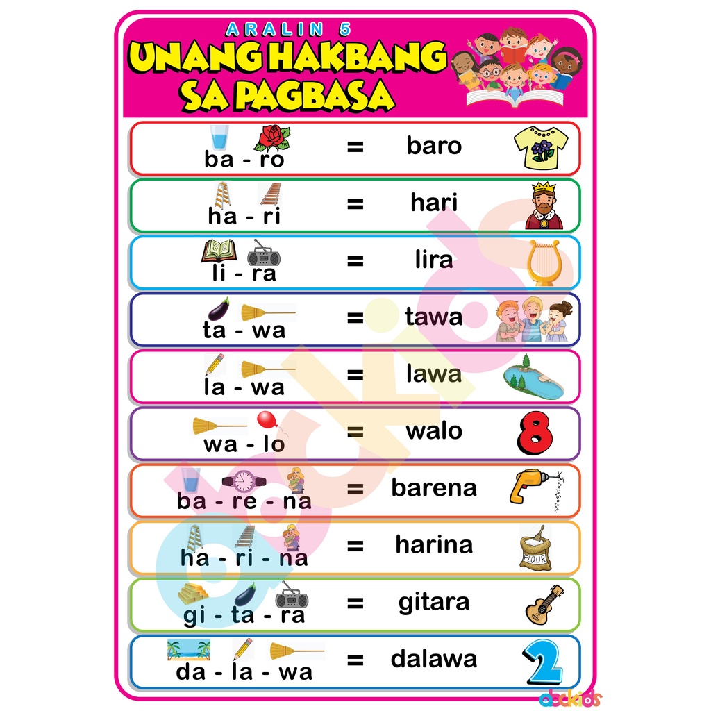 Unang Hakbang sa Pagbasa | Shopee Philippines