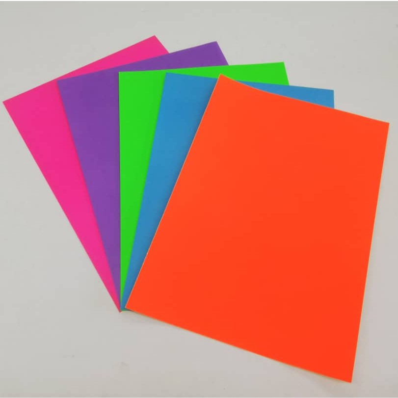 A4 80gsm Simili Sticker Cyber Colour (10's/pack) | Shopee Philippines