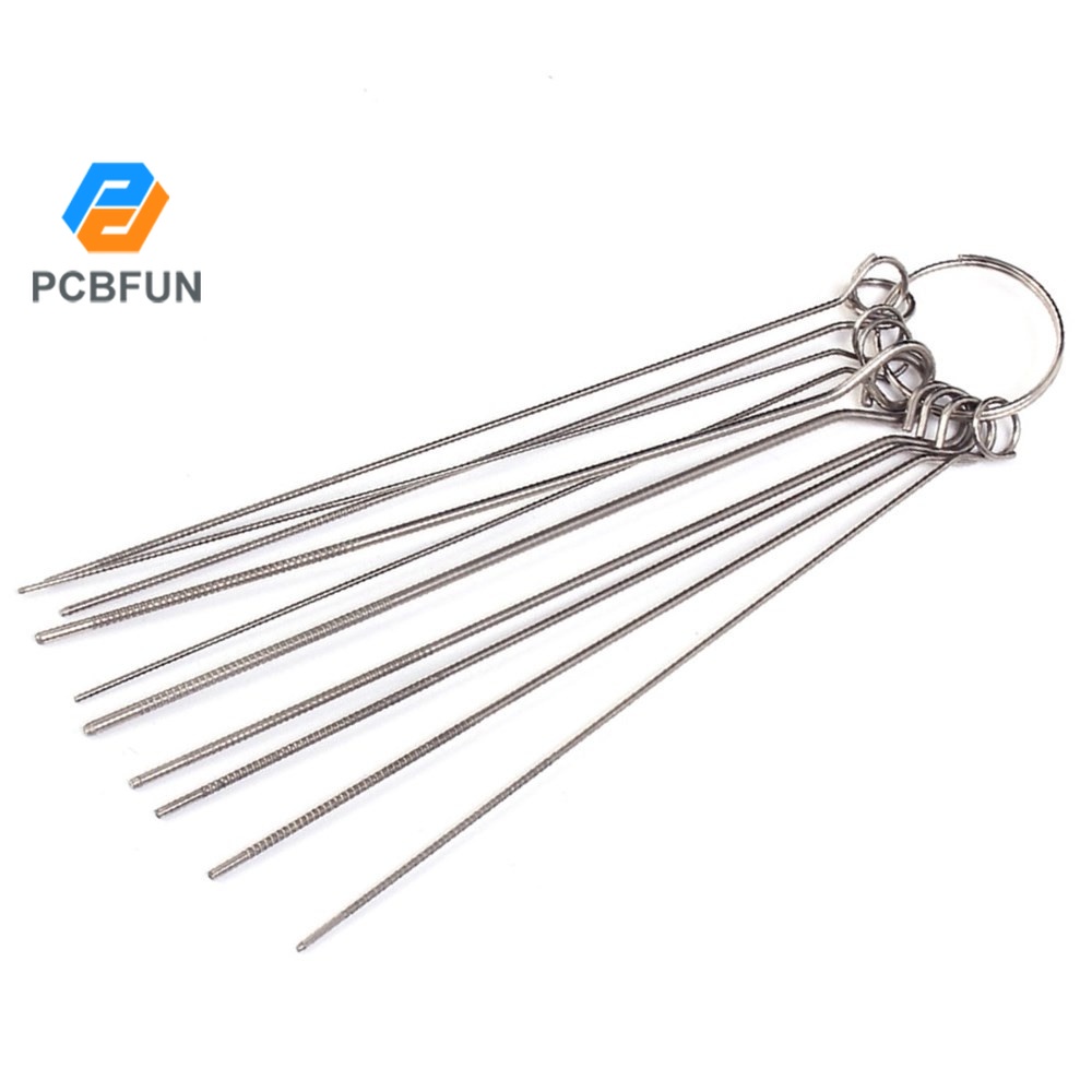 Pcbfun 10 Kinds Stainless Steel Needle Set Pcb Electronic Circuit ...
