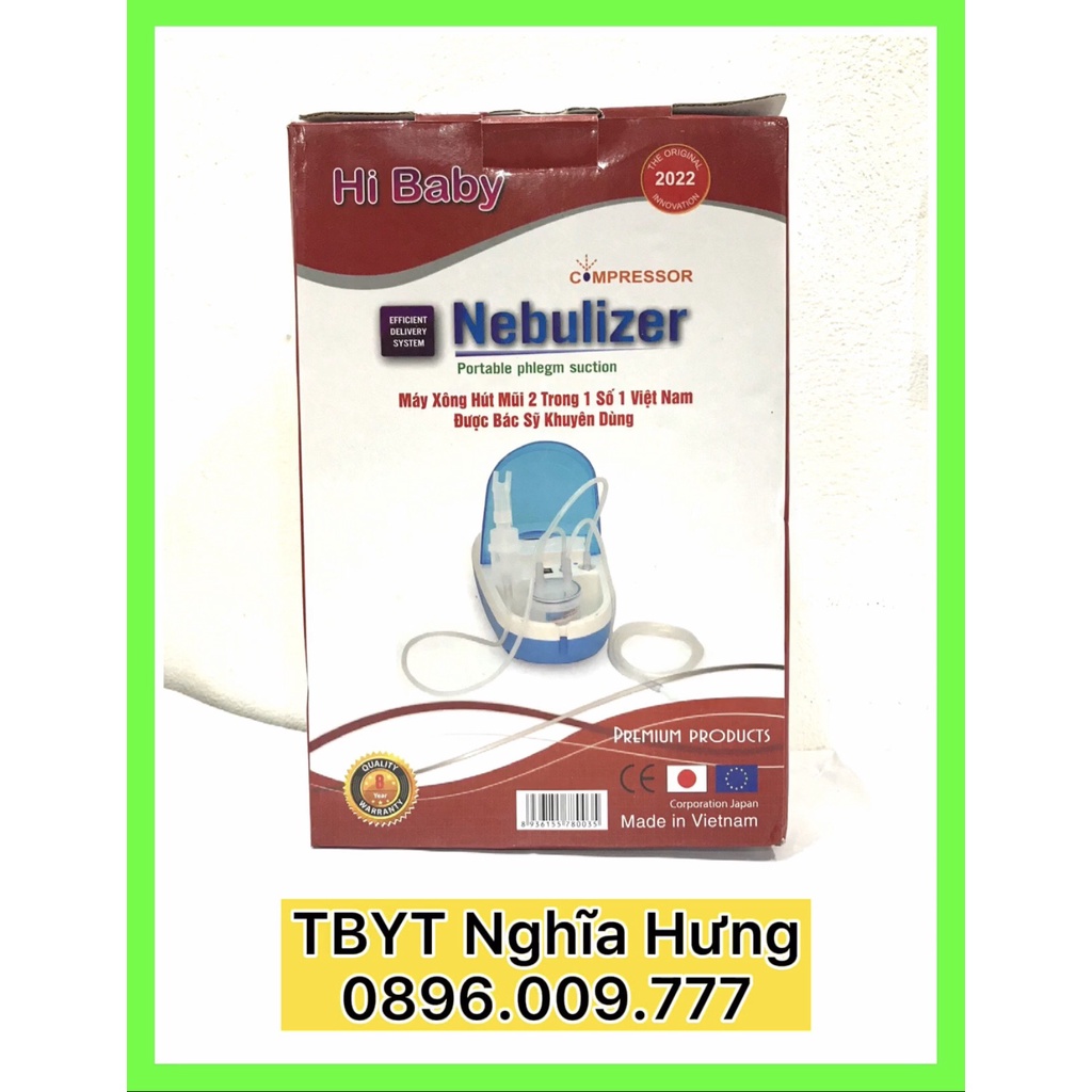 Vietnam's No. 1 2-in-1 Nasal Aspirator Hi Baby Nebulizer | Shopee ...