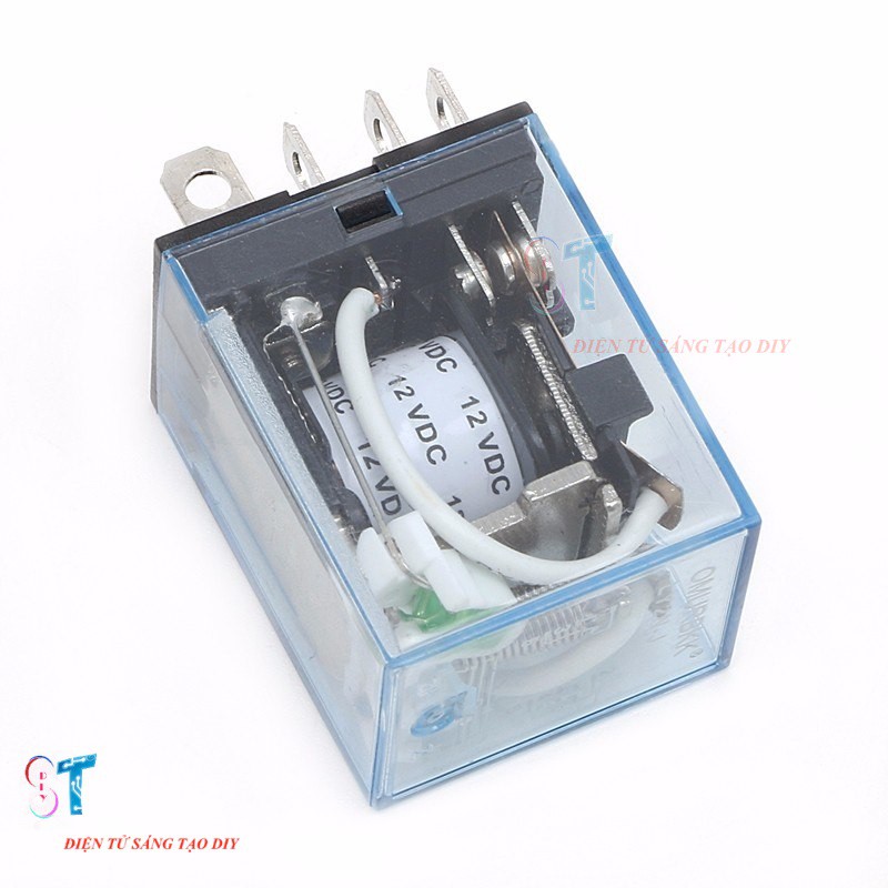 Intermediate Relay, glass Relay LY2N-J Relay 12V 10A 8 pins | Shopee ...
