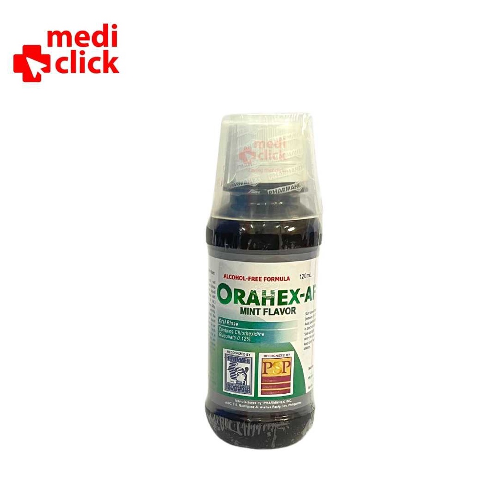 Orahex (Alcohol Free) 120ml - 1 BOTTLE | Shopee Philippines