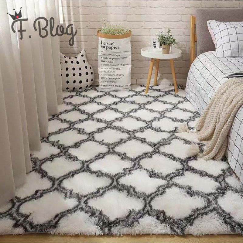 Multiple Sizes Thick Carpet for Living Room Plush Rug Children Bed Room ...